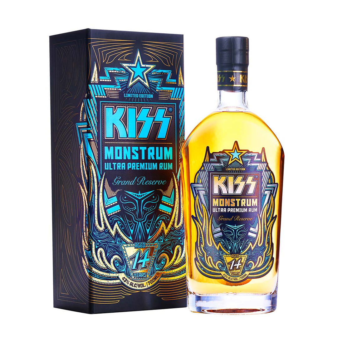 Kiss Monstrum Ultra Premium Dark Rum – Whiskey Flavors