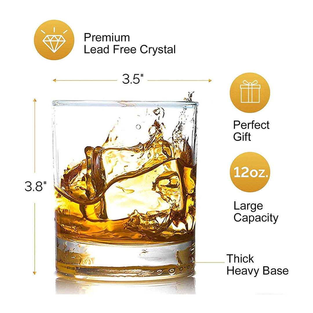 Whiskey Rock Glasses Set Of 4 – Whiskey Flavors